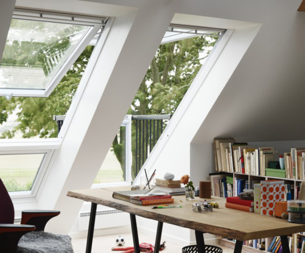 Fenêtre de toit balcon VELUX - Installation Velux Le Mans NG Services